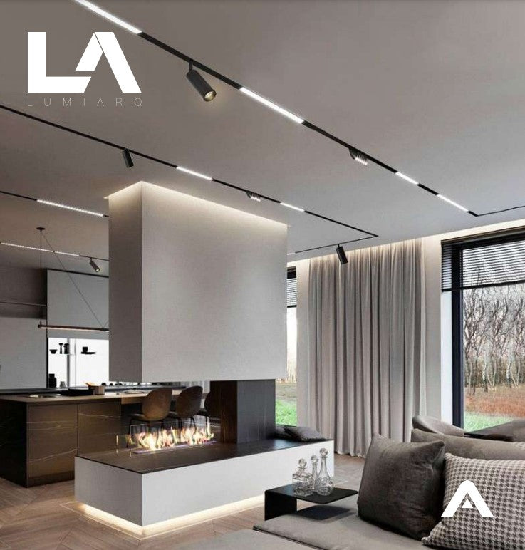 CALHA MAGNÉTICA DE EMBUTIR – Light & Store